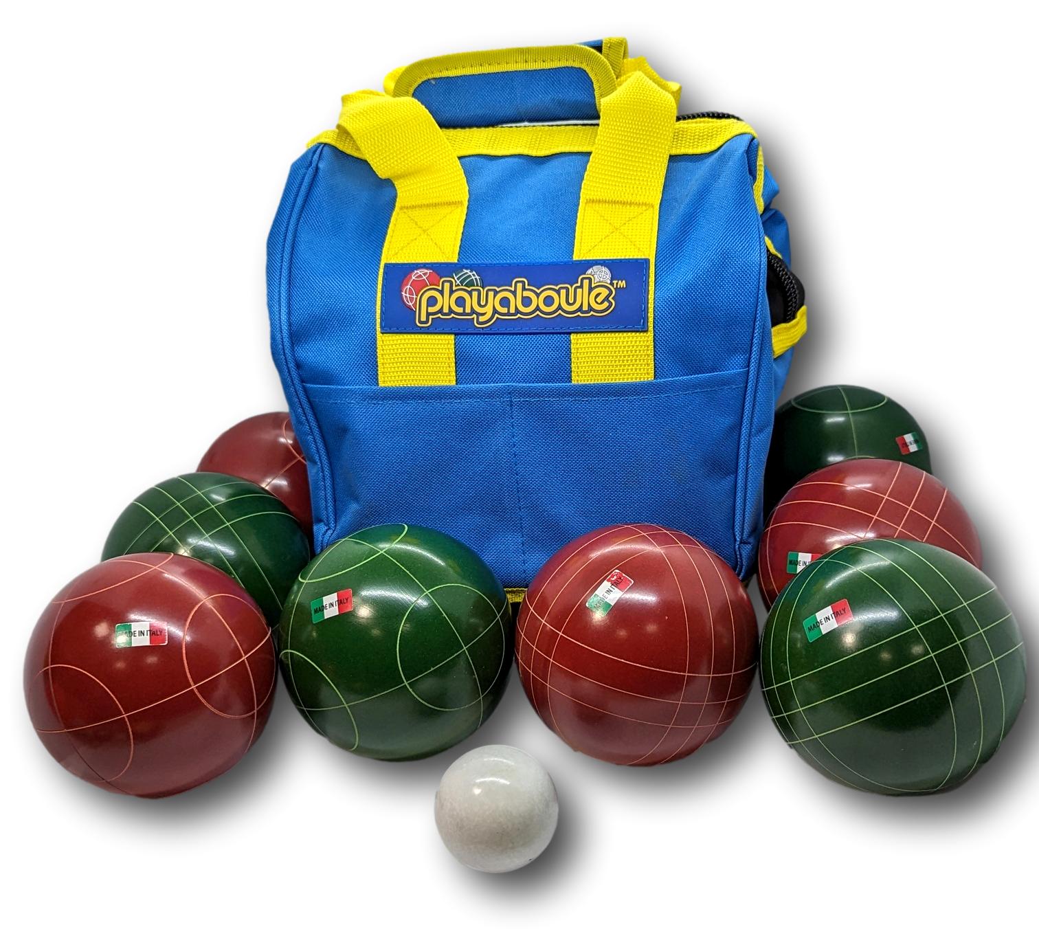 Super Martel Made in Italy 107mm Bocce Ball Set | Playaboule