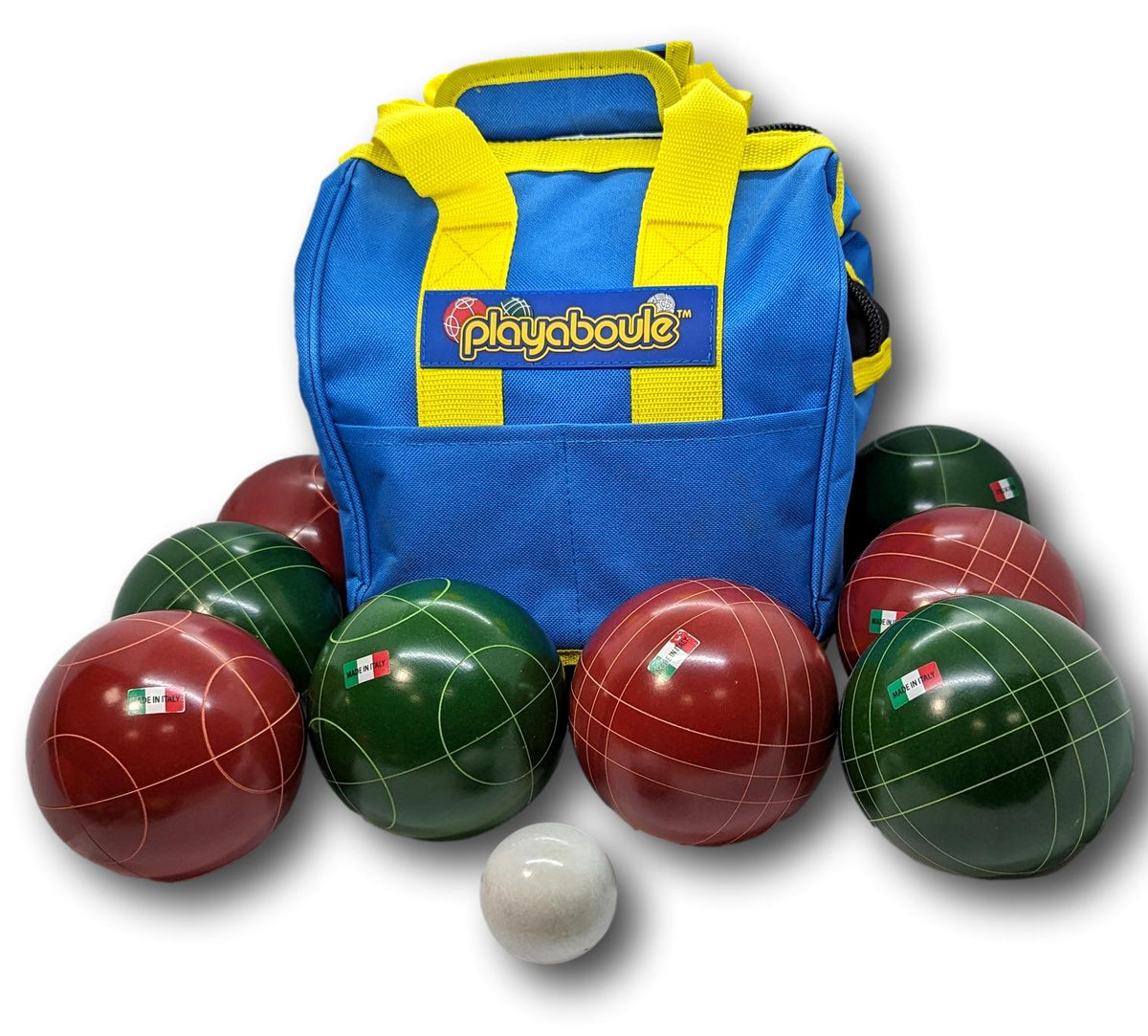 Super Martel Made in Italy 107mm Bocce Ball Set | Playaboule