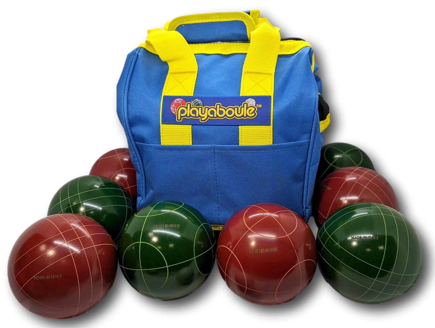 Super Martel Made in Italy 107mm Bocce Ball Set | Playaboule