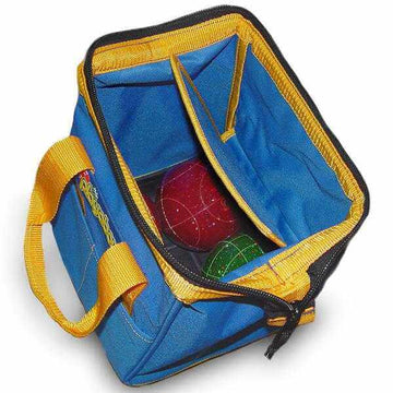 Perfetta Made in Italy Club Pro 107mm Fleck Color Bocce Ball Set ...