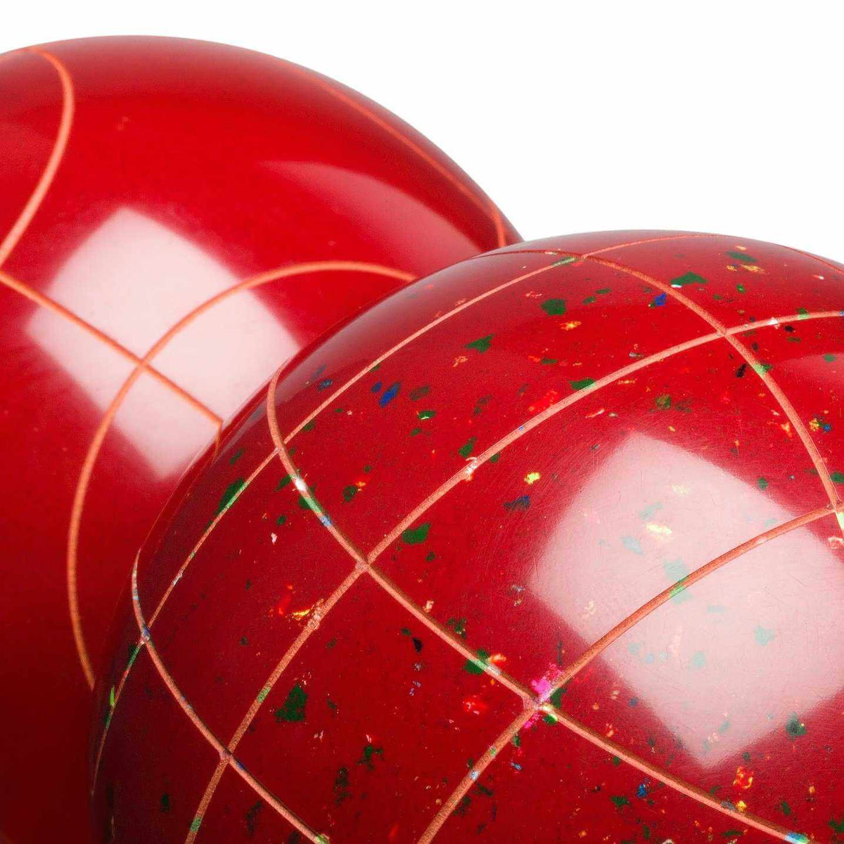 Perfetta Made in Italy Club Pro 107mm Fleck Color Bocce Ball Set ...